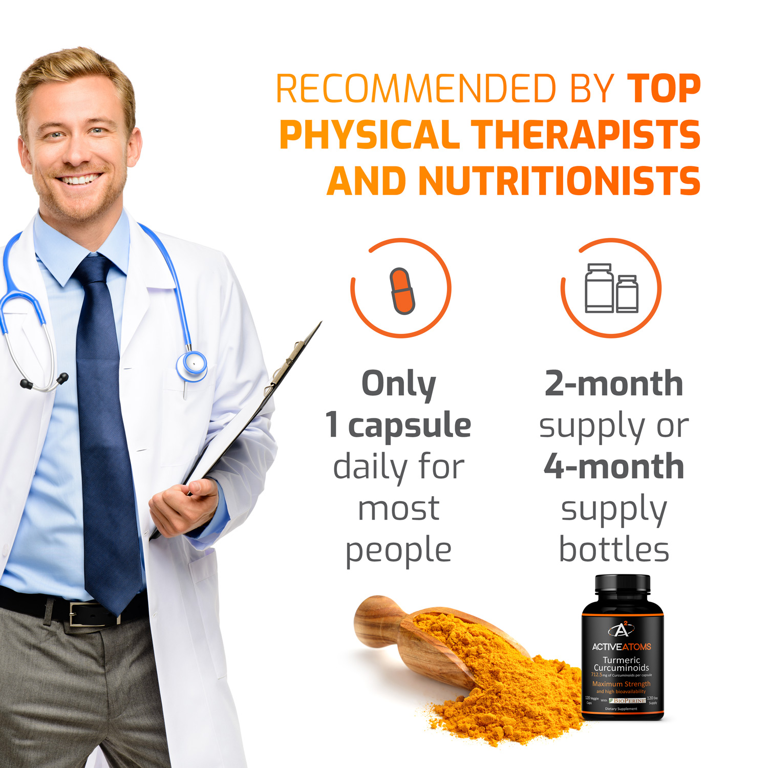 3 Tips to Choose the Best Turmeric Supplement - Active Atoms turmeric
