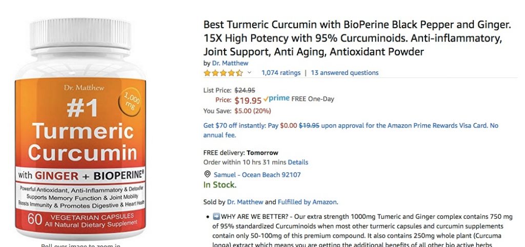 Misleading claims about Turmeric – 5 examples and how to read labels ...